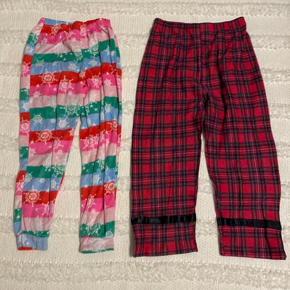 Joe Boxer | Pajamas | 2 Pair Pajama Pants Christmas Girls Size 78 Flame ...